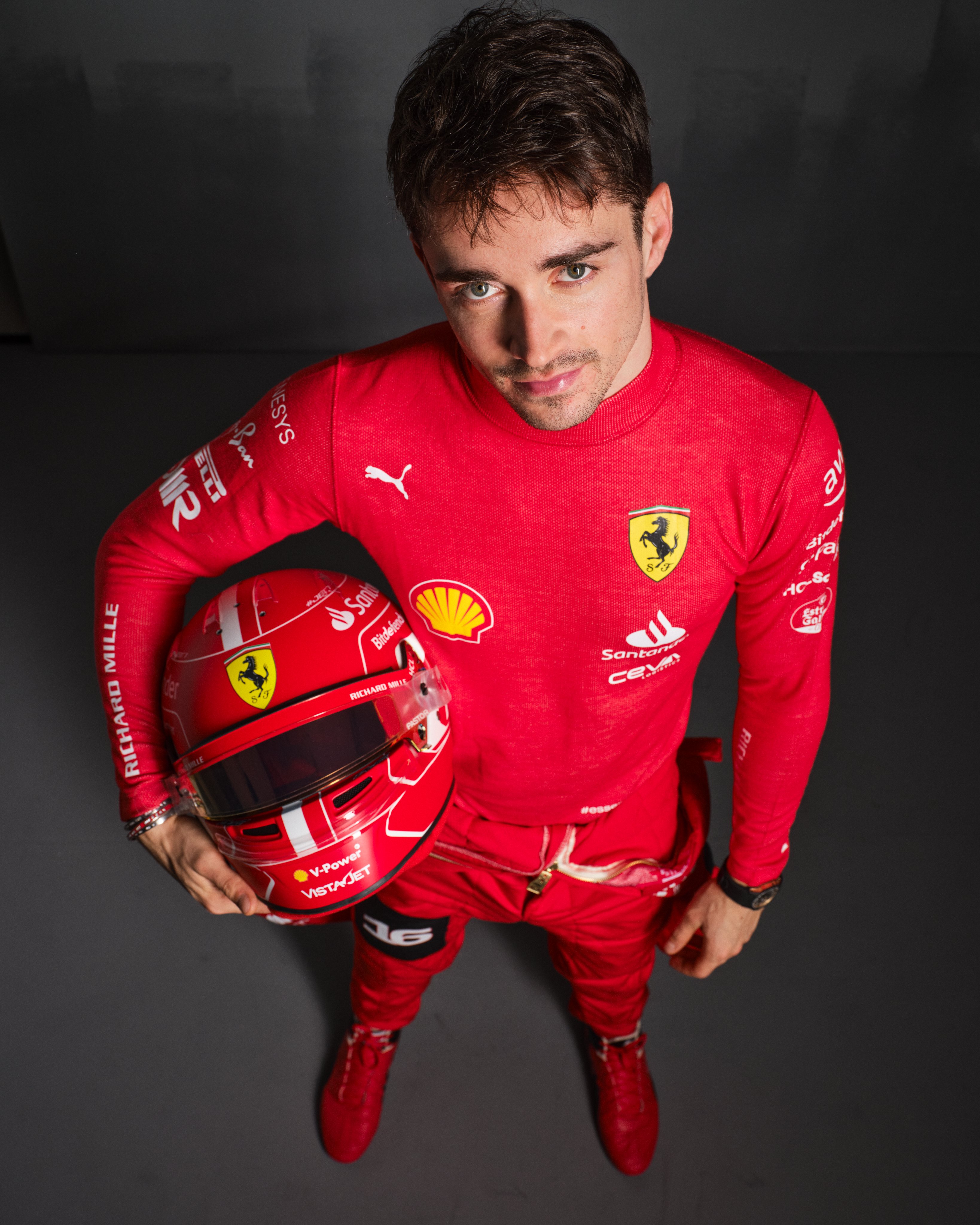 Scuderia Ferrari F1 2023 Charles Leclerc Driver Hat