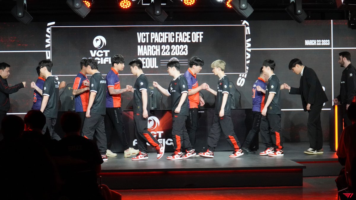 T1 on Twitter: "T1 VALORANT standing tall at the VCT PACIFIC FACE OFF!👀 VCT PACIFIC FACE OFF에서 ...