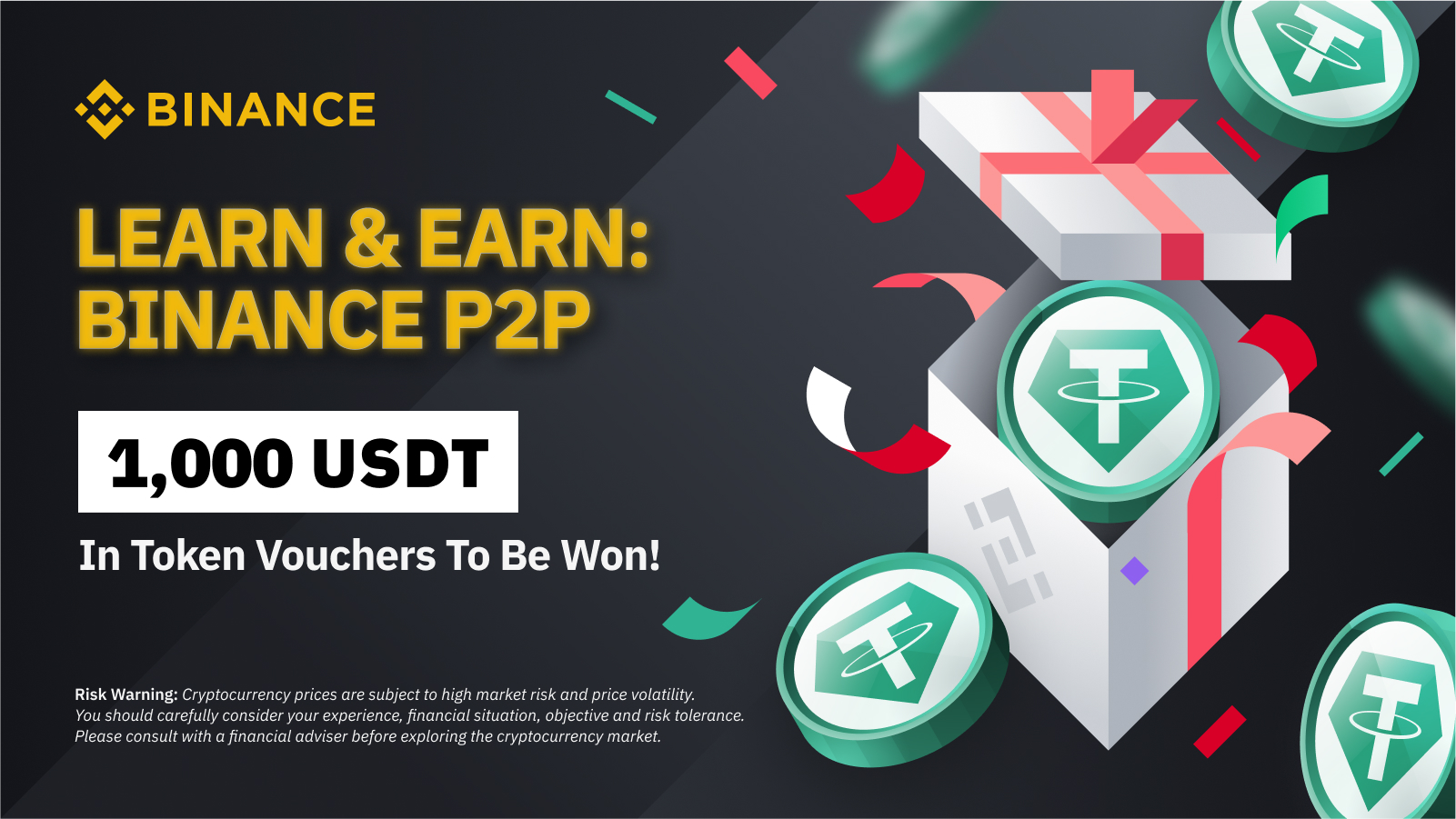 Binance Africa on Twitter: "Round 6: Join the #Binance P2P: Learn & Earn challenge to share up ...