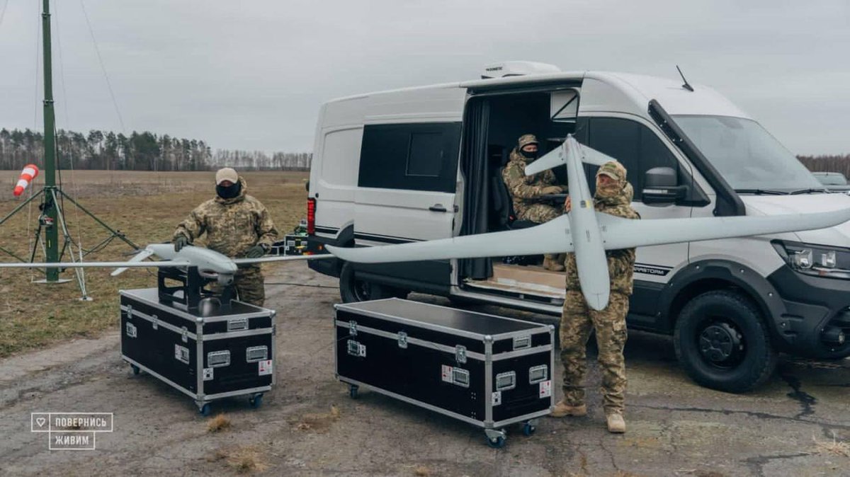 NOËL 🇪🇺 🇺🇦 on Twitter: "The AFU received the first batch of Shark ISR UAV complexes. It has an ...