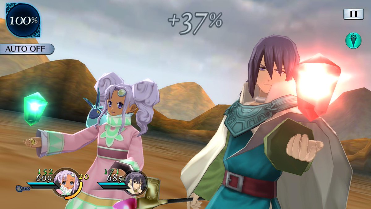 テイルズチャンネル+ On Twitter ザレイズ に登場中のキャラクターを紹介 キール&メルディのクロスオーバー魔鏡が新登場💨 強力な重力を生み出す銀河の星に敵を引き込む魔鏡技