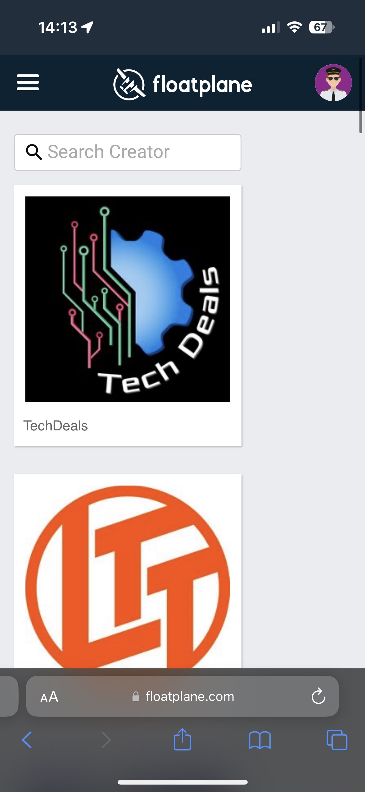 Ákos Miklós @miklos_akos@mastodon.social on Twitter: "@SilkyySan @luciascarlet Floatplane IS ...