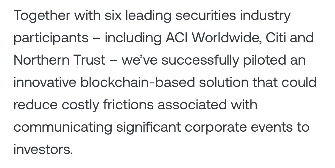 The light shines in the darkness on Twitter: "Swift Using #blockchain to counter the CBDC # ...