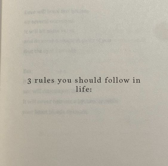Follow The Rules Quotes