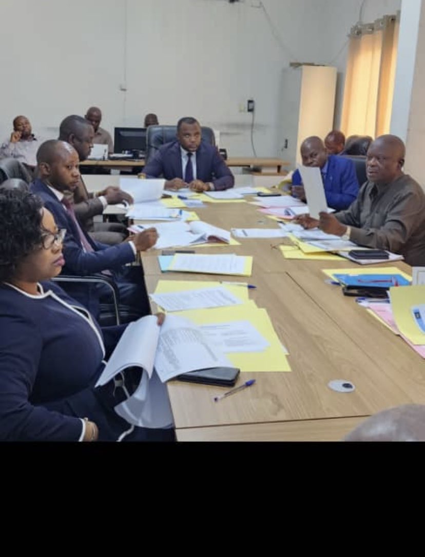 Leon KAKESE on Twitter: "#RDC En séance plénière présidée par le Président de l’institution Me ...