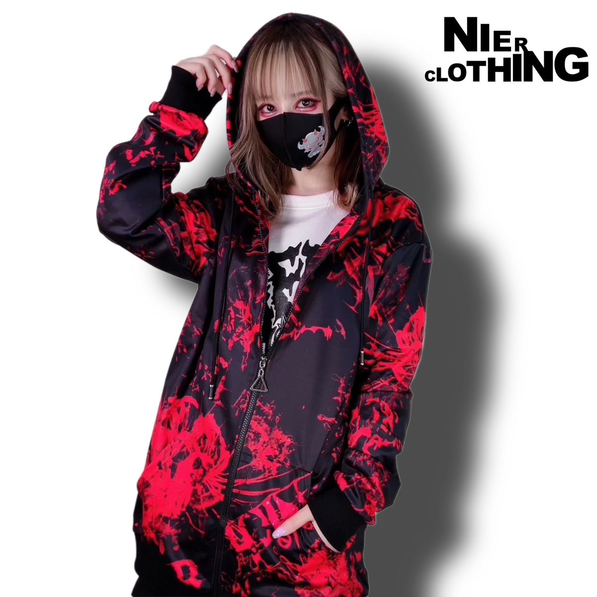 NIER CLOTHING on Twitter: "🎁本日〆切プレゼント企画🎁 当店オリジナル【彼岸花ZIP OUTER】を 🎁3名様にプレゼント🎁 ユニセックスアイテムです🐰 応募方法 ...
