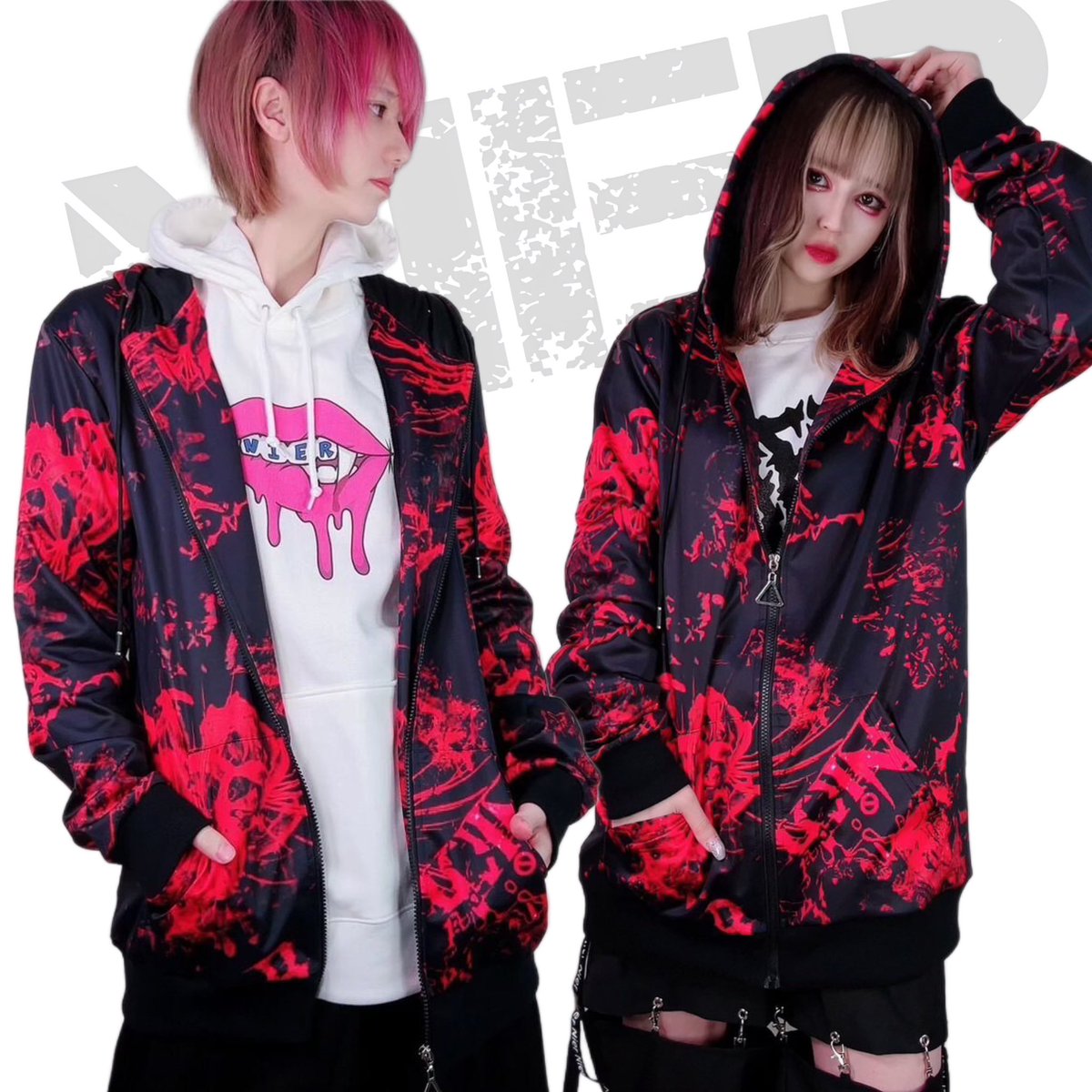 NIER CLOTHING on Twitter: "🎁本日〆切プレゼント企画🎁 当店オリジナル【彼岸花ZIP OUTER】を 🎁3名様にプレゼント🎁 ユニセックスアイテムです🐰 応募方法 ...