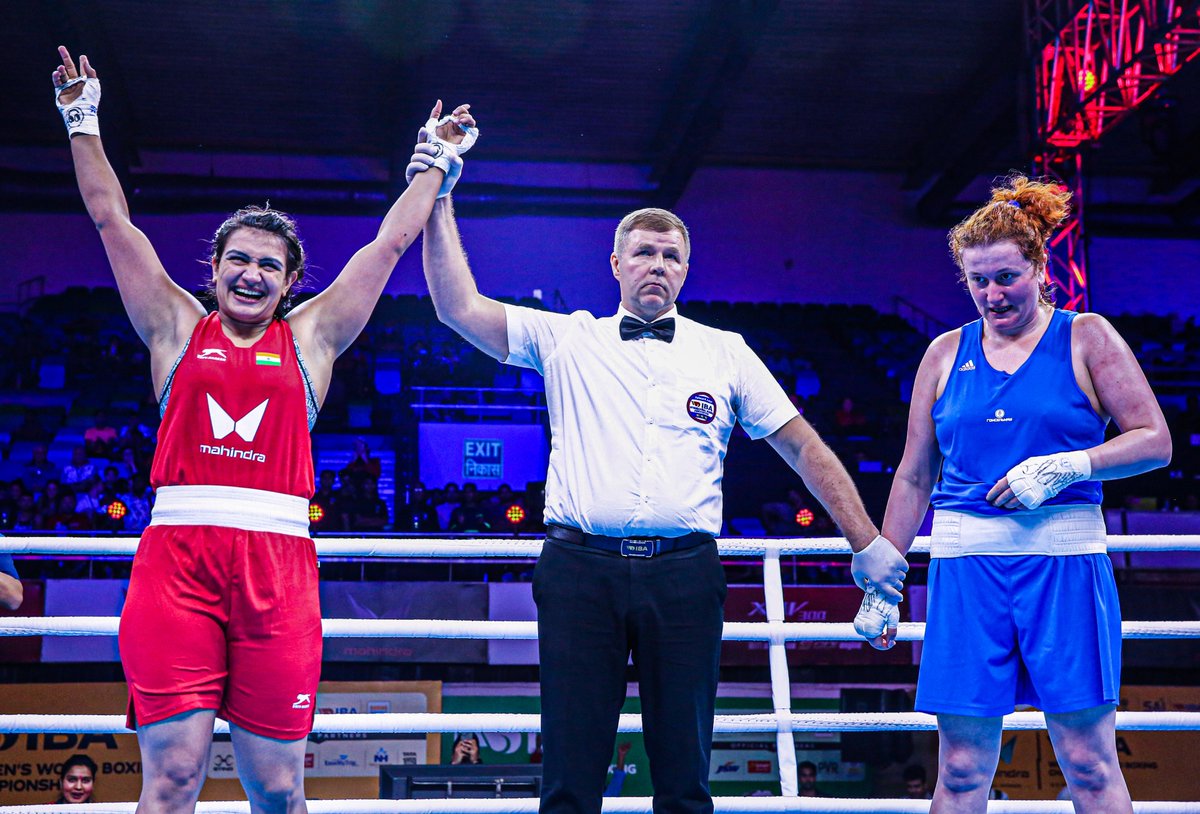 India_AllSports on Twitter: "News Flash: Saweety Boora advances into Final (81kg) of Women's ...
