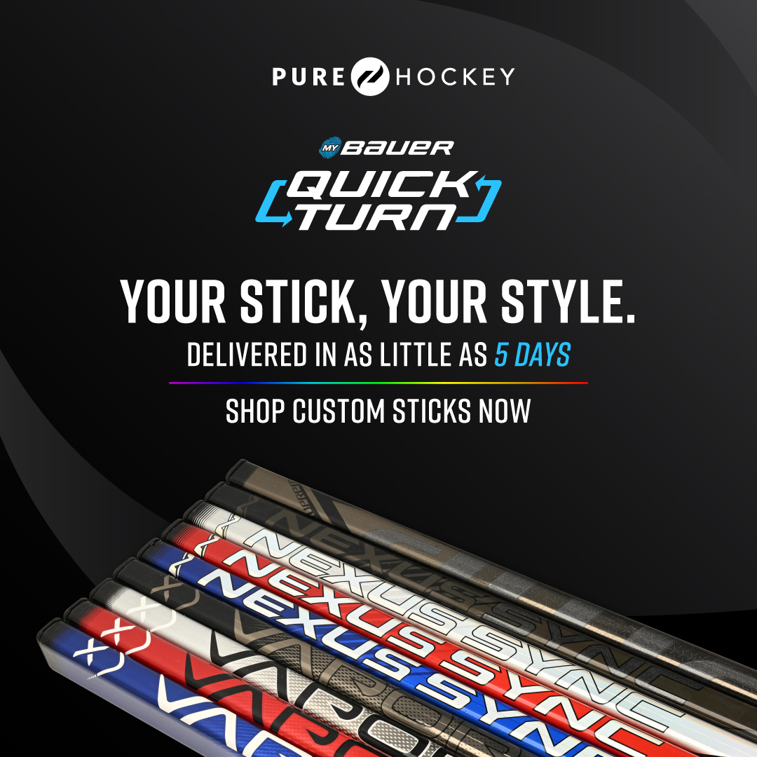 Custom Bauer Hockey Sticks