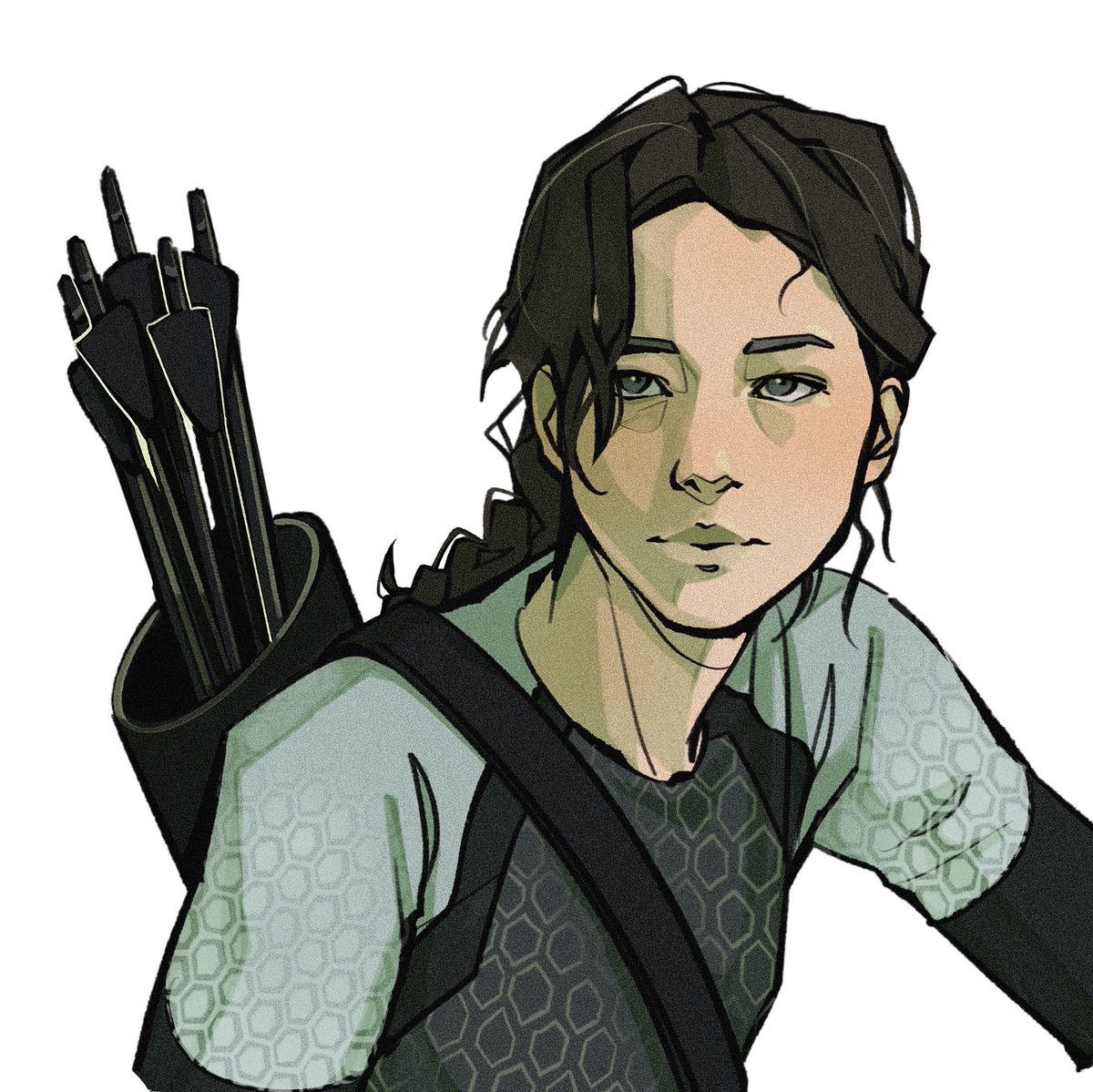 「annual thg rewatch #everlark 」|Macのイラスト