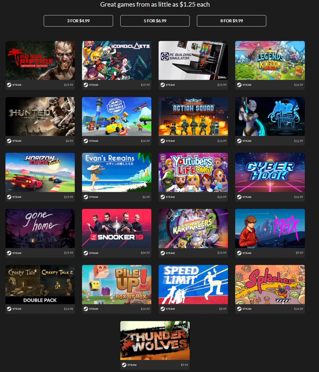 Wario64 on Twitter: "Build Your Own Steam Deck verified games bundle on Fanatical (3 games for ...
