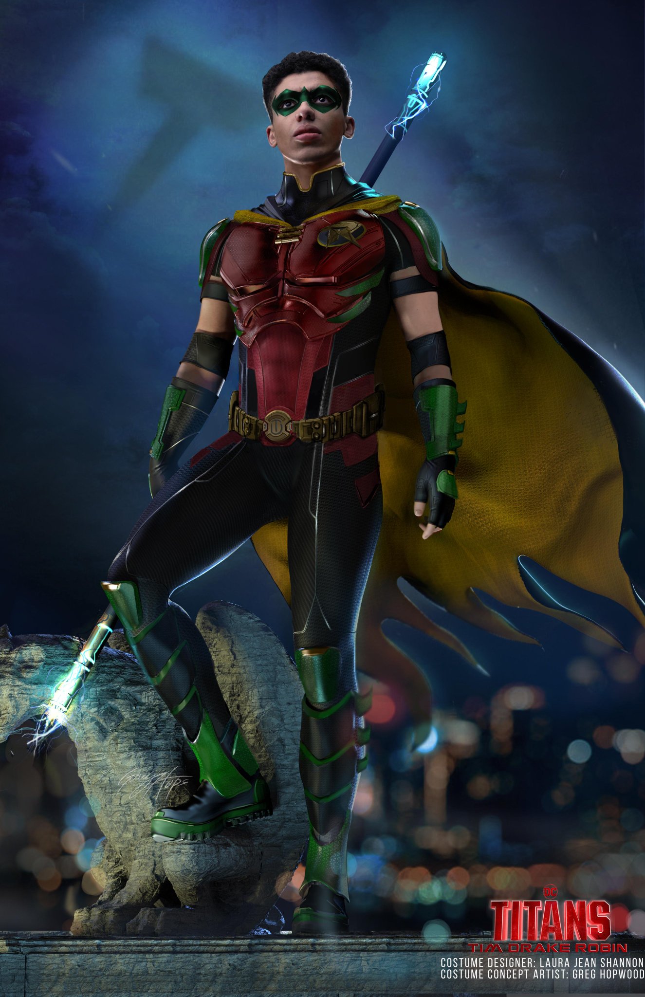 Arte Conceitual Do Robin Traje Do Robin | Wiki DC Comics Extended