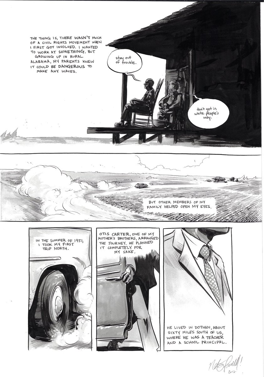 AthenaeumComicArt on Twitter: "Artist Spotlight! @Nate_Powell_Art doesn't really need an ...