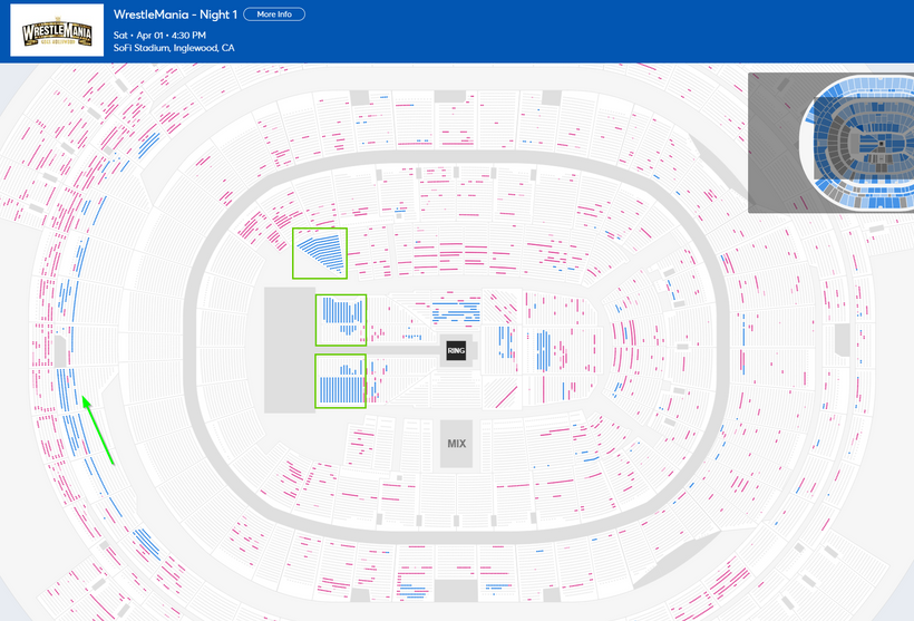 Wrestlemania 30 Seating Chart