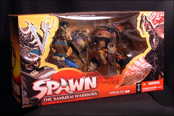 Daily Spawn Archive on Twitter: "Spawn: The Samurai Warriors Two-Pack (2004) #Spawn"