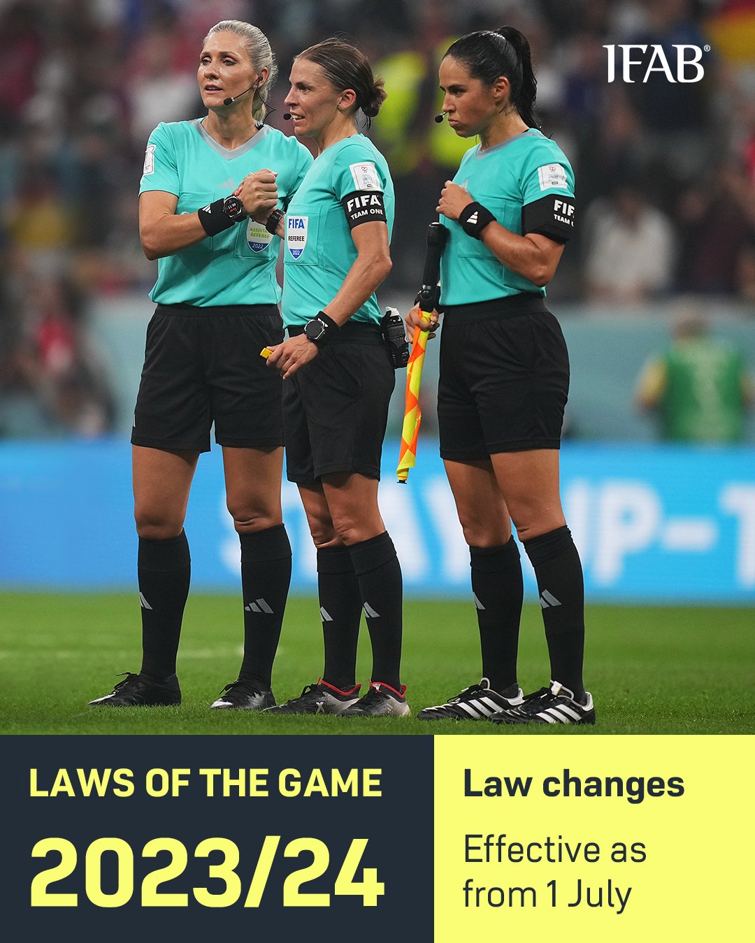 The IFAB on Twitter: "Now available for download: list of changes and clarifications to the Laws ...