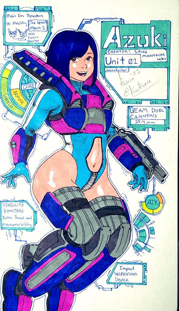 {𝐈𝐃𝐌}🗿Flecco - Tae Takemi simp on Twitter: "The complete Cyber girl line up 🤖 Experimental units ...