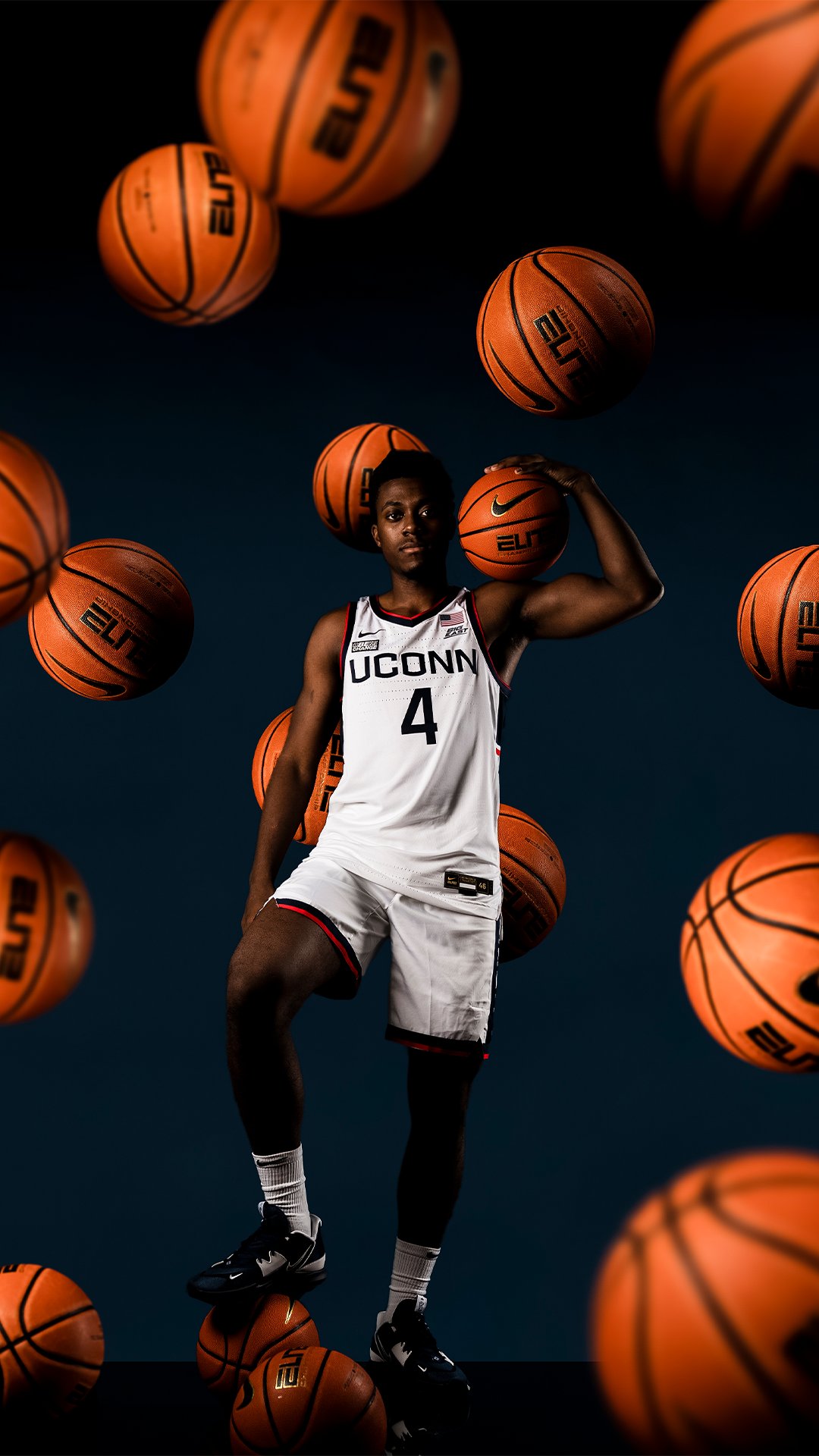 Uconn Basketball Logo Wallpaper