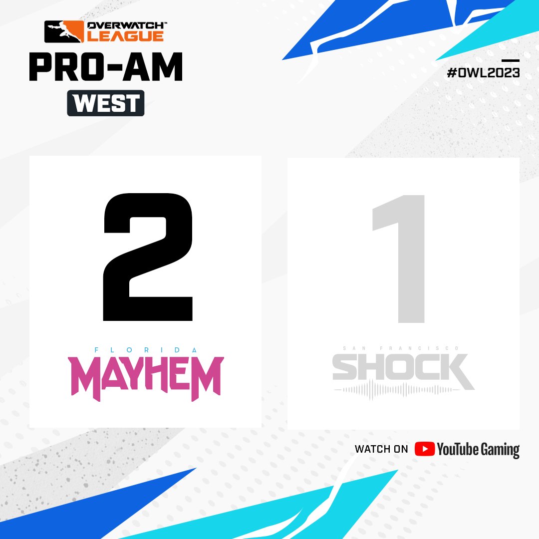 Overwatch League on Twitter: "The first victory of the #OWL2023 Pro-AM goes to... 🥁 The ...