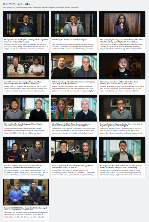 BondSarahBond🎮 on Twitter: "Taking in GDC virtually? We have a whole line-up of short tech talks ...