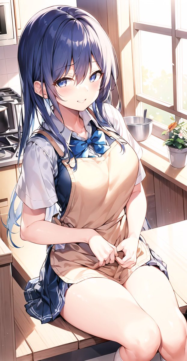 KAMO🦆🍜AIart on Twitter: "制服×エプロン＝神 | KAMO🦆AIart #pixiv https://pixiv.net/artworks/106503081…"