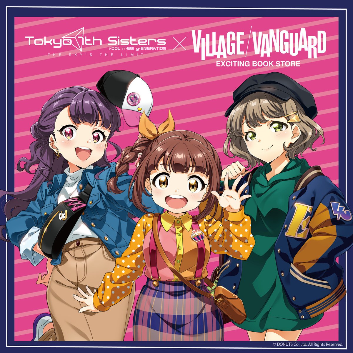 「Tokyo 7th シスターズ」公式【ナナシス】 on Twitter: "RT @vv__official: Tokyo 7th シスターズ×ヴィレッジヴァンガードコラボ 本日より一部店舗 ...
