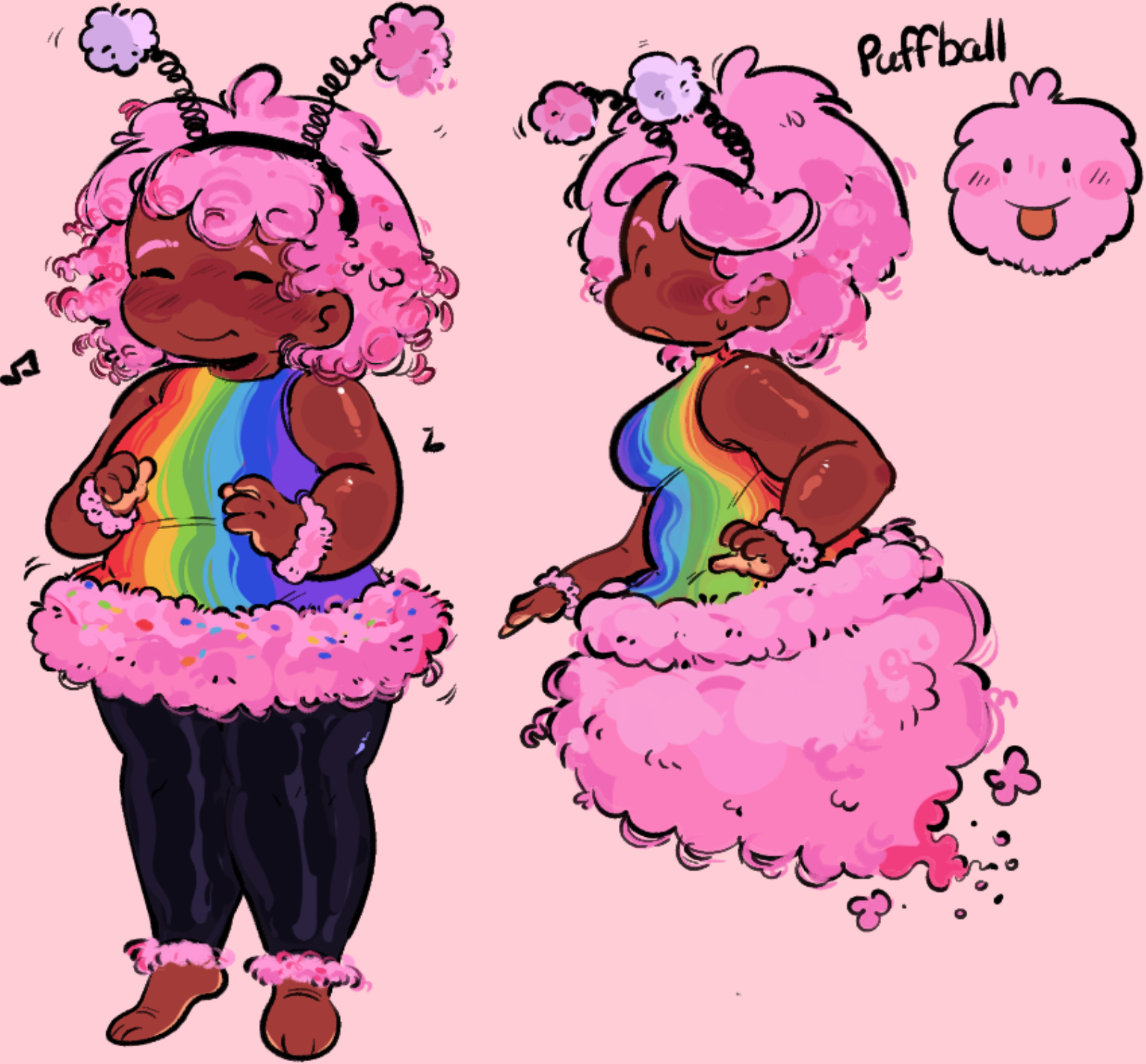 Puffball Bfdi Human