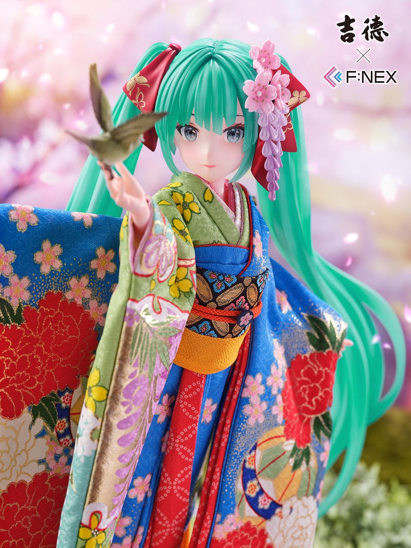 HOBBY Watch on Twitter: "フィギュア「吉徳×F:NEX 初音ミク -日本人形- 1/4スケールフィギュア」が「FURYU HOBBY MALL」にて予約開始 https ...