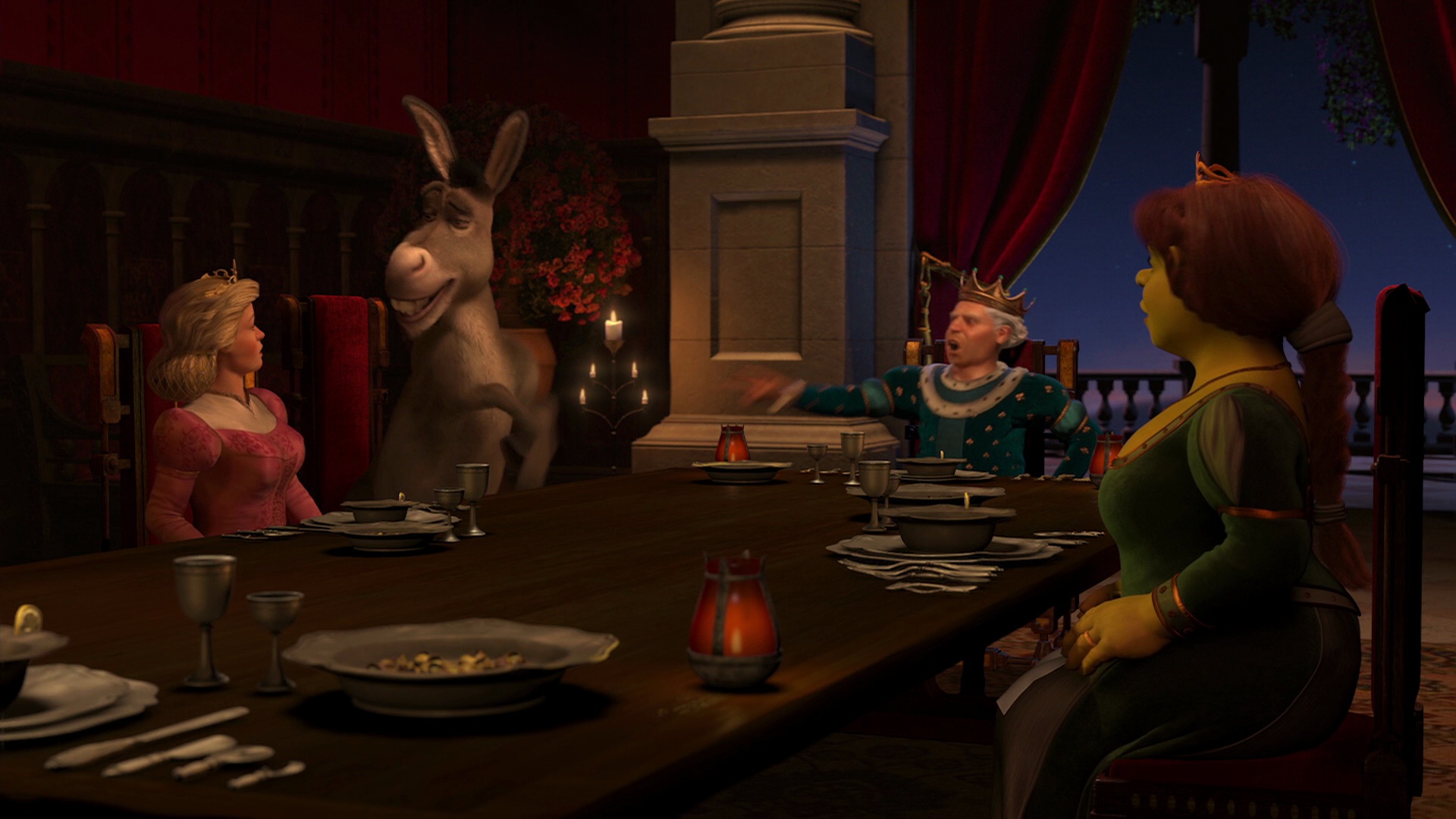 Donkey Shrek 2 Dinner