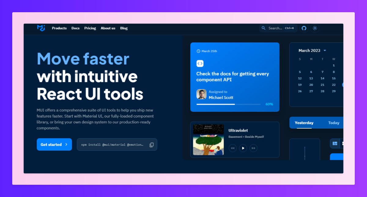 Top 5 React Component Libraries🎯 A thread↓ - Thread from Ishrat @ishrratumar - Rattibha