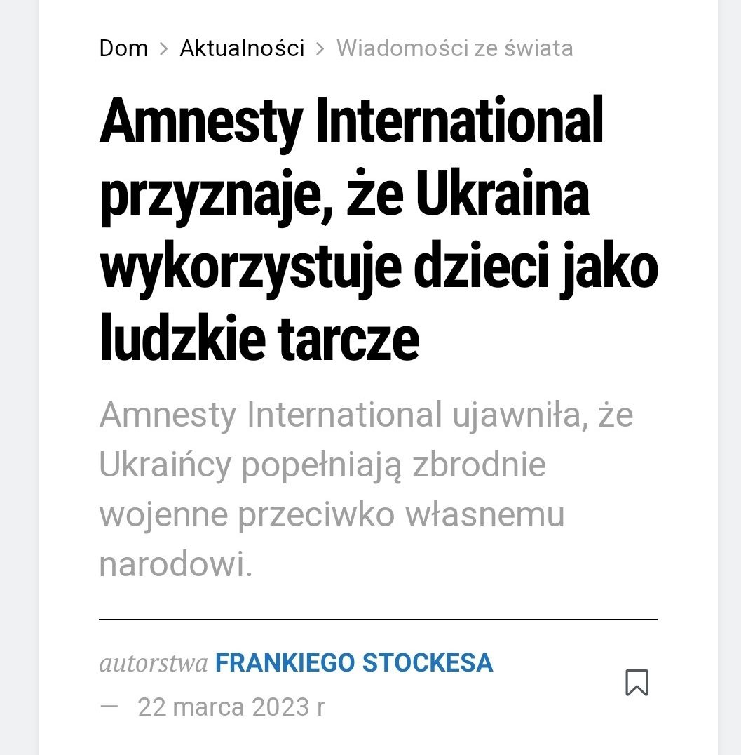 coolfonpl 🇵🇱 on Twitter: "Amnesty International to ruskie onuce 🤔🤭😅 https://t.co/2kCtshq032 ...