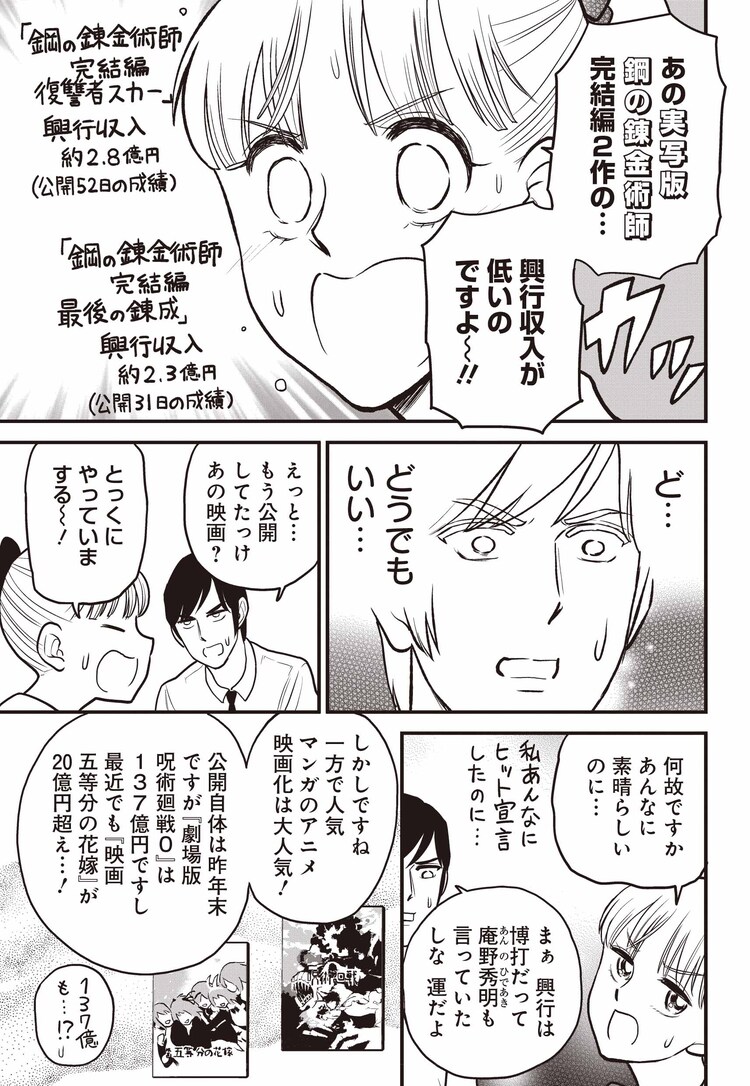 コミックナタリー on Twitter: "RT @comic_natalie: 【1話まるごと試し読み】このままでは人気マンガのメディア化は、アニメ映画が主流になってしまう…「邦画プレゼン ...