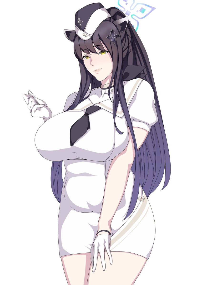 「Mommy Shun with Ark uniform 」|Harstfazn💚Patreon-Fanbox(Commission Open)のイラスト