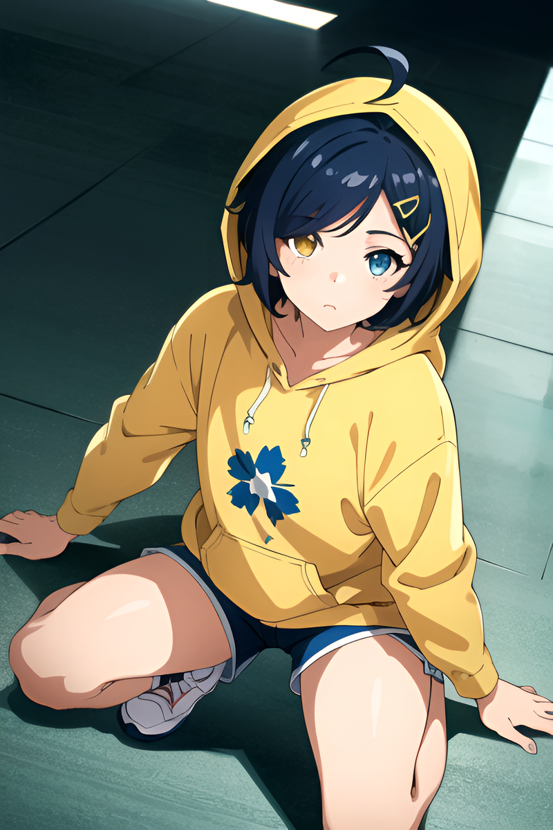 wakih on Twitter: "大戸アイ #AIイラスト #大戸アイ #ワンダーエッグ・プライオリティ #オッドアイ #女の子 https://pixiv.net/artworks ...