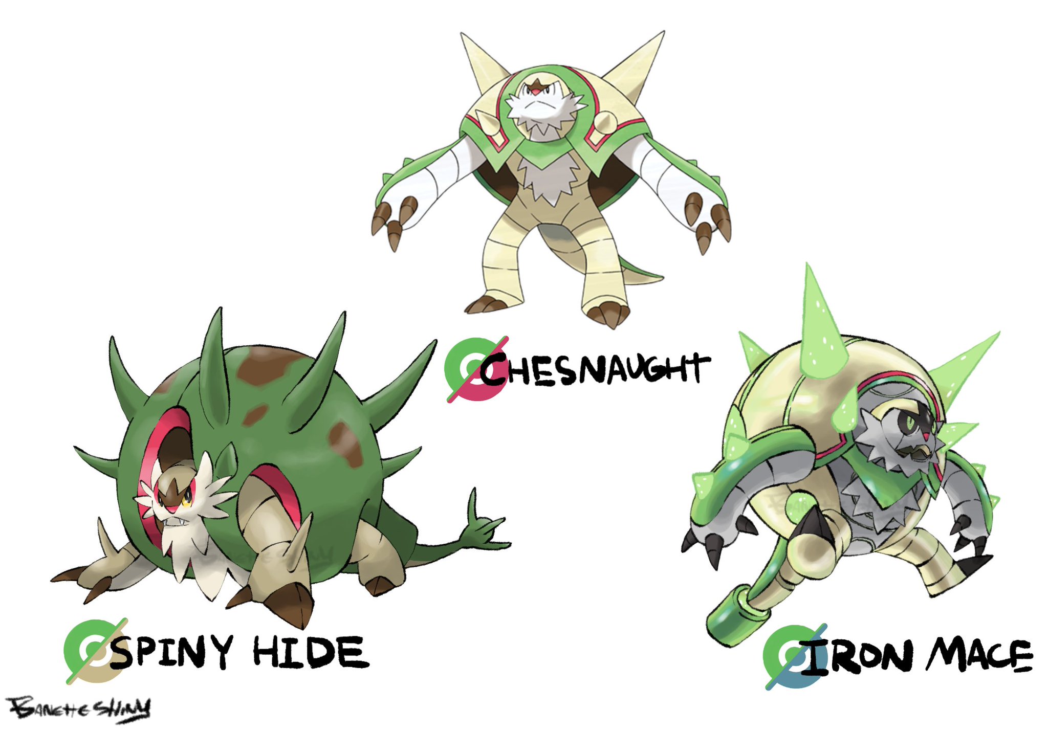 Chesnaught Mega Evolution