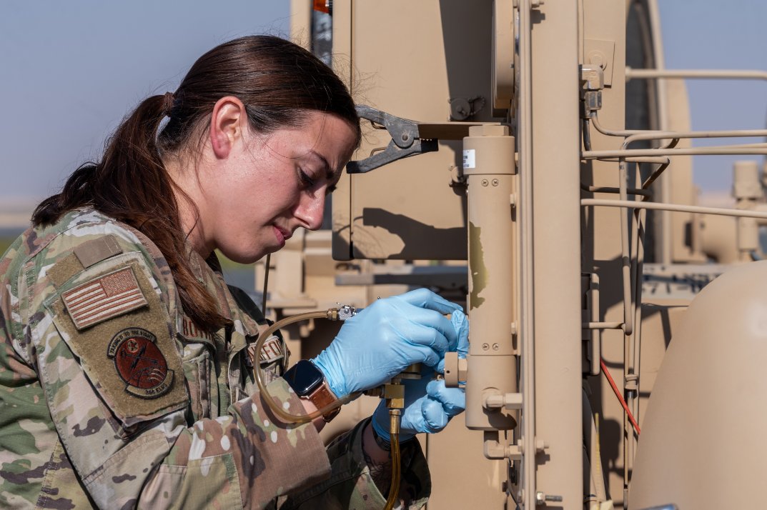 US AFCENT on Twitter: "Fuels laboratory Airmen at @386thAEW collect fuel samples to check that ...