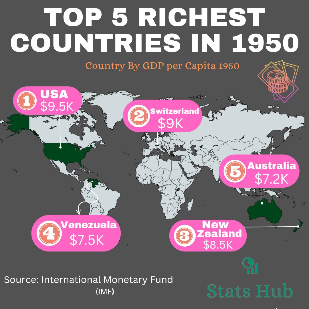 Richest Country In The World Map