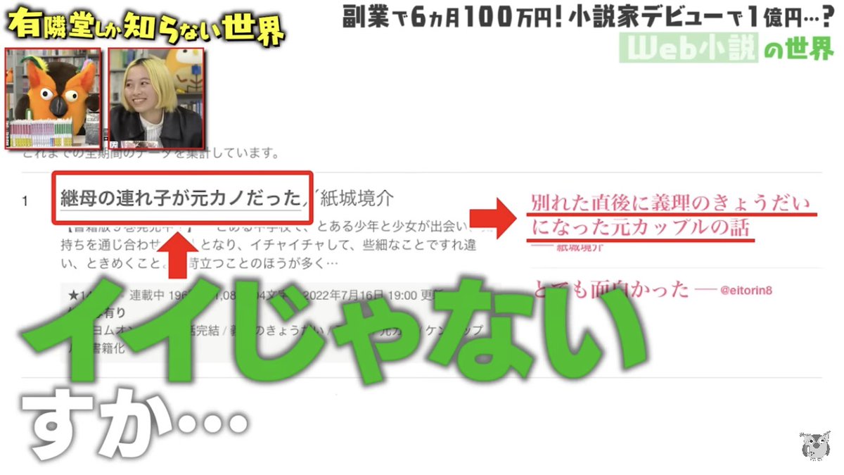 Web小説サイト「カクヨム」 on Twitter: "📖ヨムマラソンにおすすめの作品紹介②📖 #有隣堂しか知らない世界🦉コラボ動画で話題 継母の連れ子が元カノだった（紙城境介） https ...