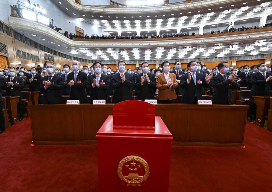 Here is a list of key officials of China's State Council endorsed by ...