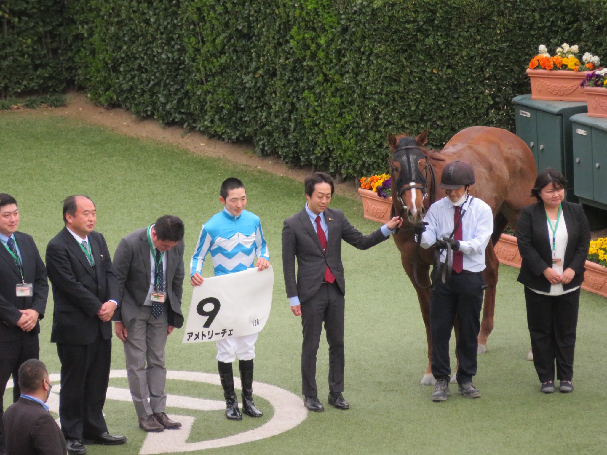 ニッポン放送 ショウアップスポーツ【公式】 on Twitter: "🏇競馬🏇 中山12Rは、9番人気の #アメトリーチェ が勝利 鞍上の #小林勝太 騎手は、今年デビューしたルーキー1番乗り ...