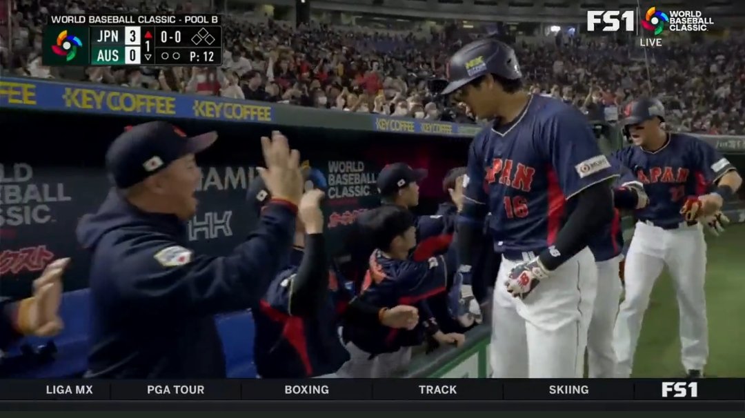 ぺたれんこ on Twitter: "ちょっと見にくいけど、牧秀悟の前でのデスターシャをスクショ #大谷翔平 #デスターシャ #牧秀悟 #侍JAPAN #WBC #WBC2023 https ...