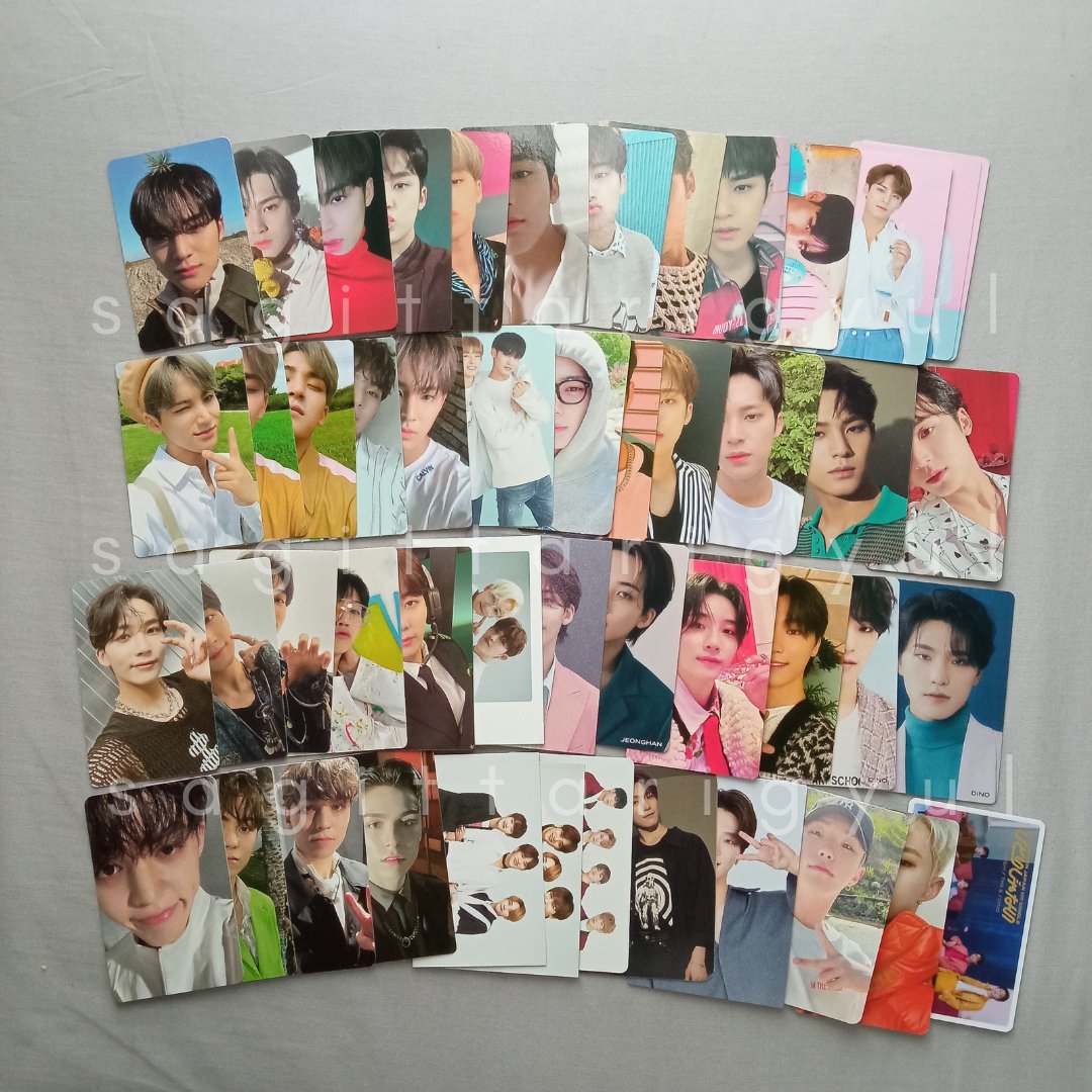 ipeh⚘ on Twitter: "[kindly help rt!] — want to sell seventeen photocard mostly mingyu jeonghan ...