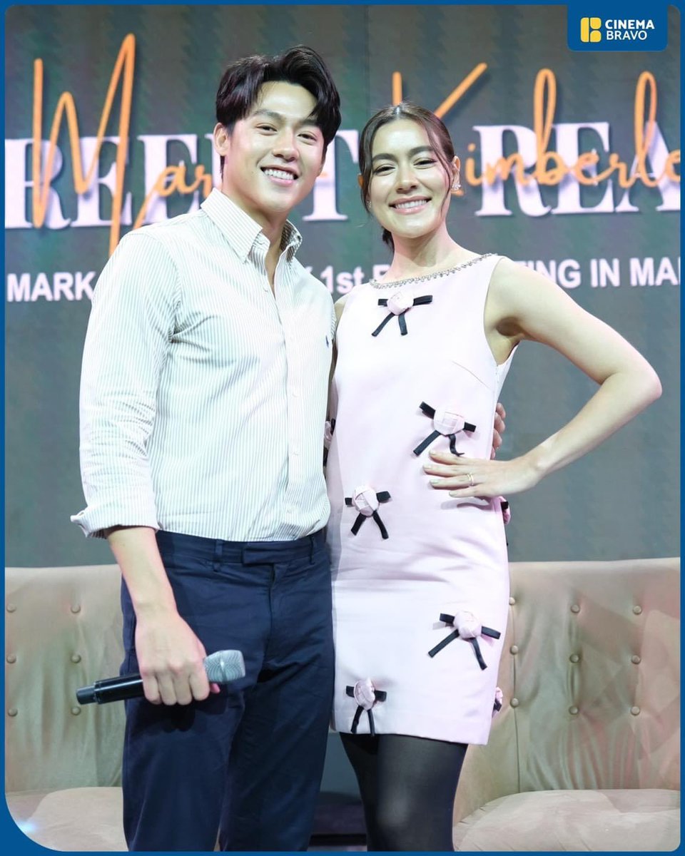 CinemaBravo on Twitter: "#MarkPrin and #Kimberley are in Manila! 🇵🇭 RIGHT NOW: Press conference ...