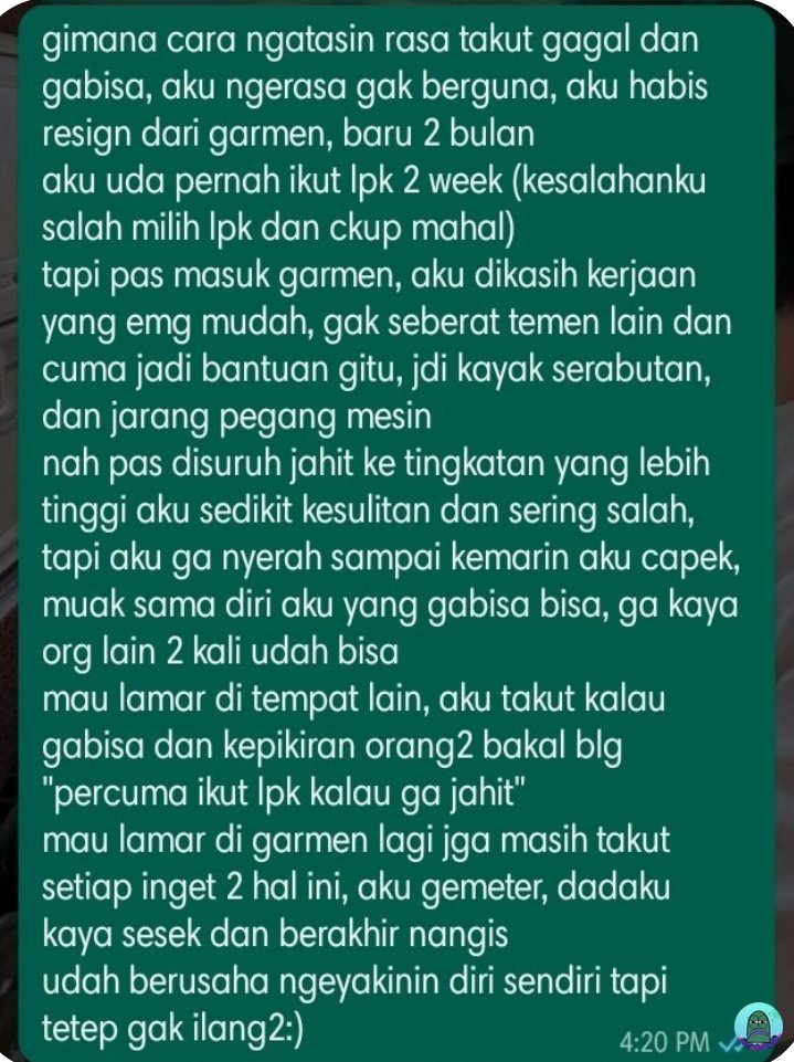 Tanyarl 💚 on Twitter: "tlong notice aku🙏🏻 aku tau stuck di rasa takut gk akan ngubah apapun, tpi ...