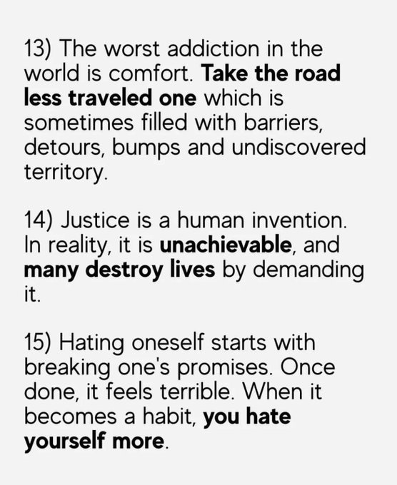 18 HARSH TRUTHS THAT WILL MAKE YOU A STRONG PERSON - Thread - - Thread ...