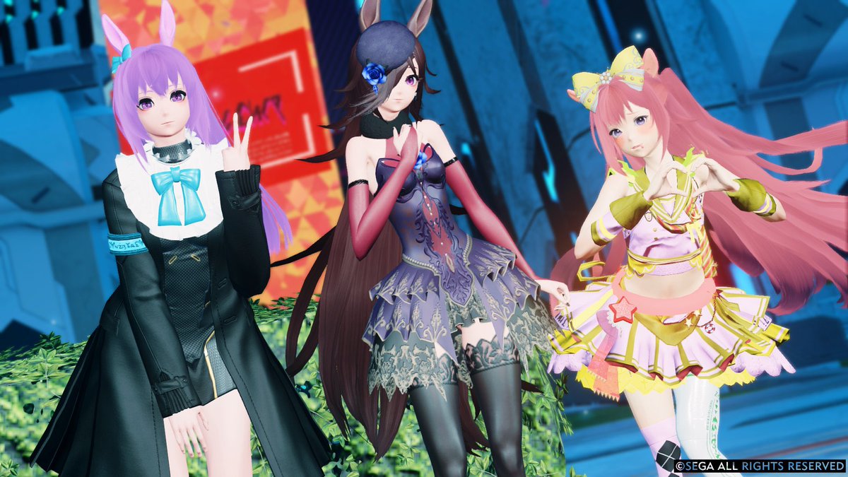 ナギスケェェ@船8 on Twitter: "#PSO2でウマぴょい 昨日、今日で撮ったやつ追加🐴📸"