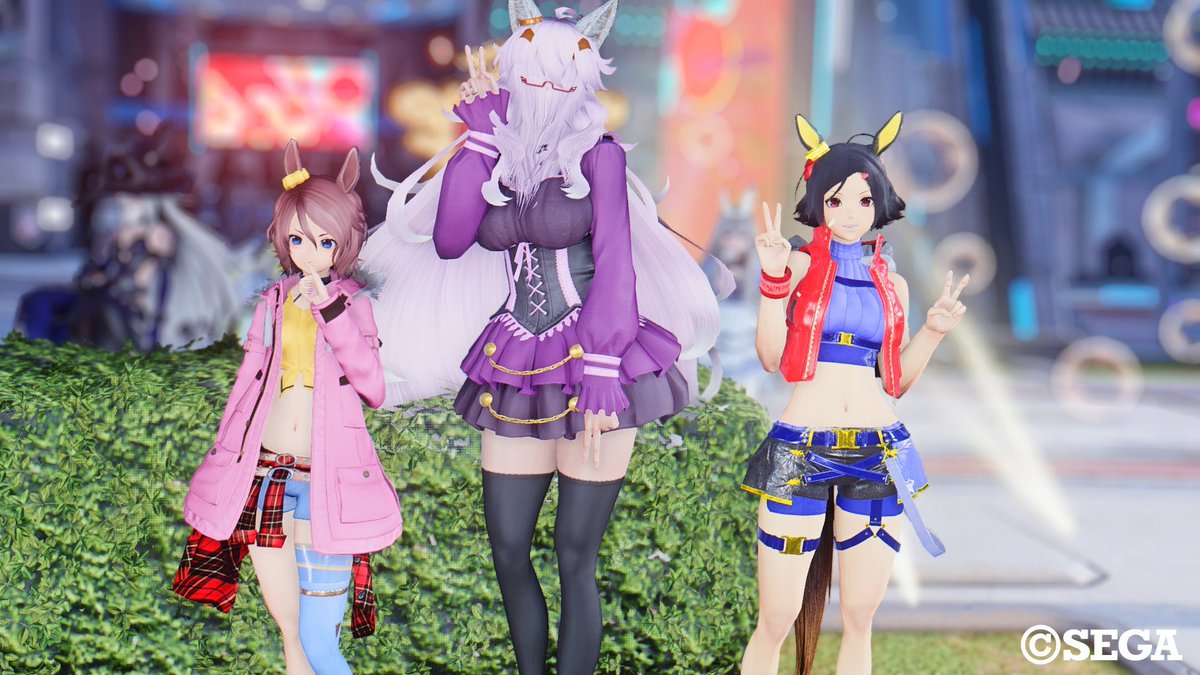 ナギスケェェ@船8 on Twitter: "#PSO2でウマぴょい 昨日、今日で撮ったやつ追加🐴📸"