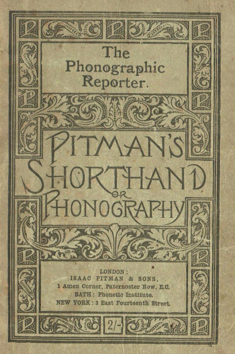 Today in pulp... the dying art of shorthand! - Thread from Pulp ...