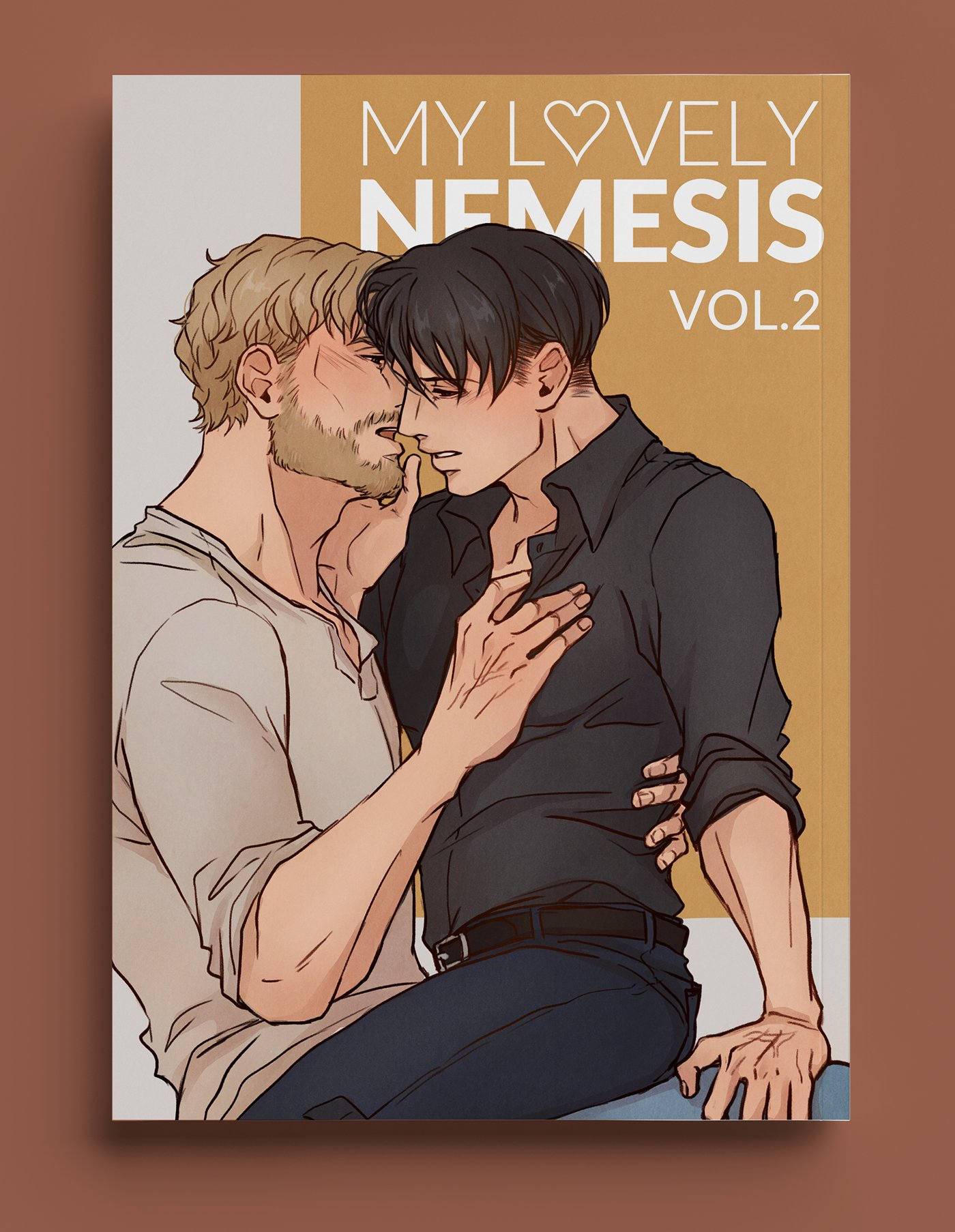 Nadine🐒☕ on Twitter: "vol 2 will have fewer pages than vol 1 and feature their first,,,, date 👁️ ...