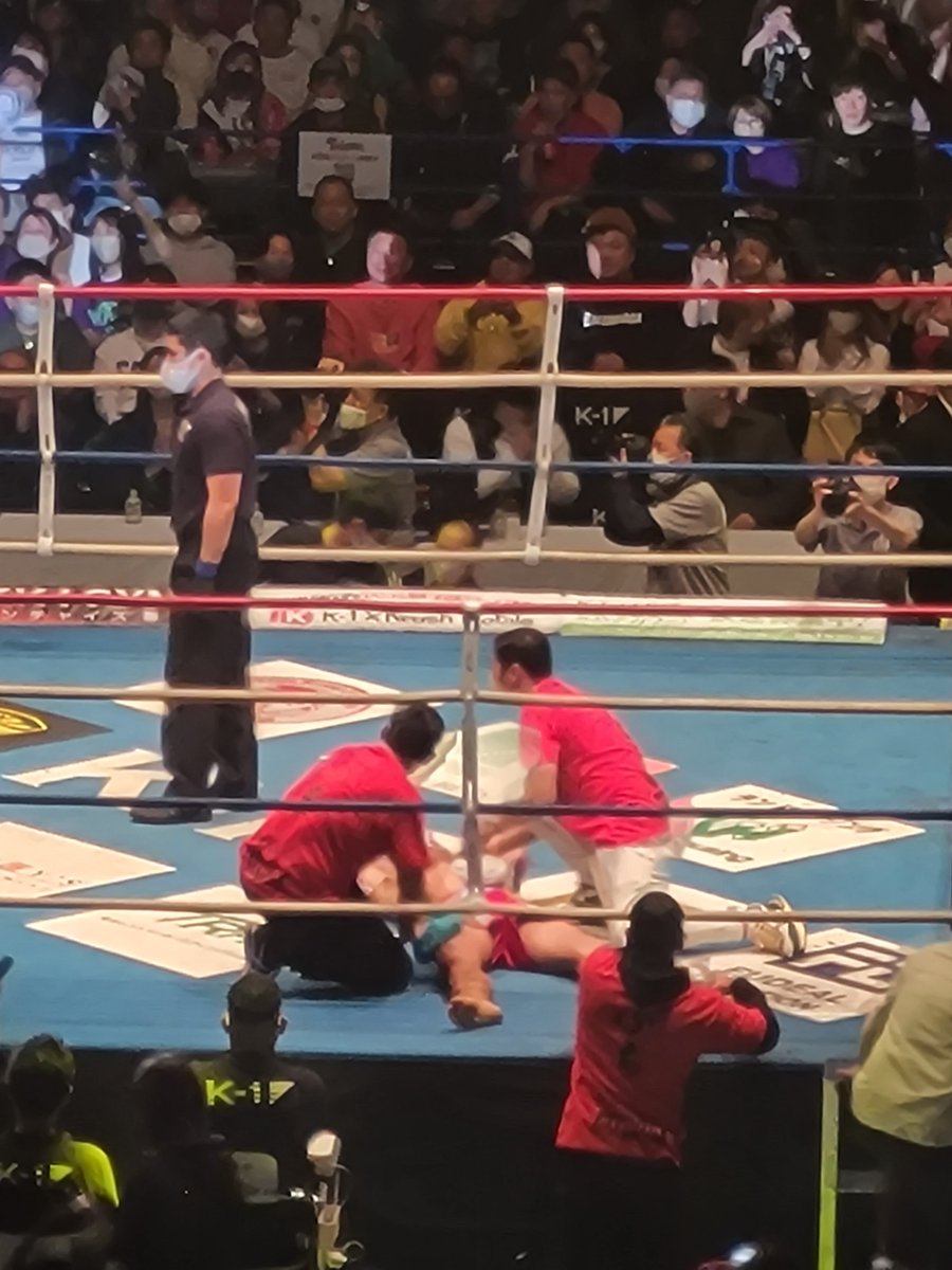 サーバル on Twitter: "第19試合 K-1 WORLD GPスーパー・ウェルター級（70kg）タイトルマッチ 3分3R（延長1R） 和島大海（月心会チーム侍） ジョムトーン ...